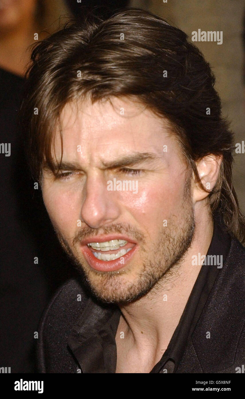 US actor Tom Cruise arrives for the premiere of his latest film ...