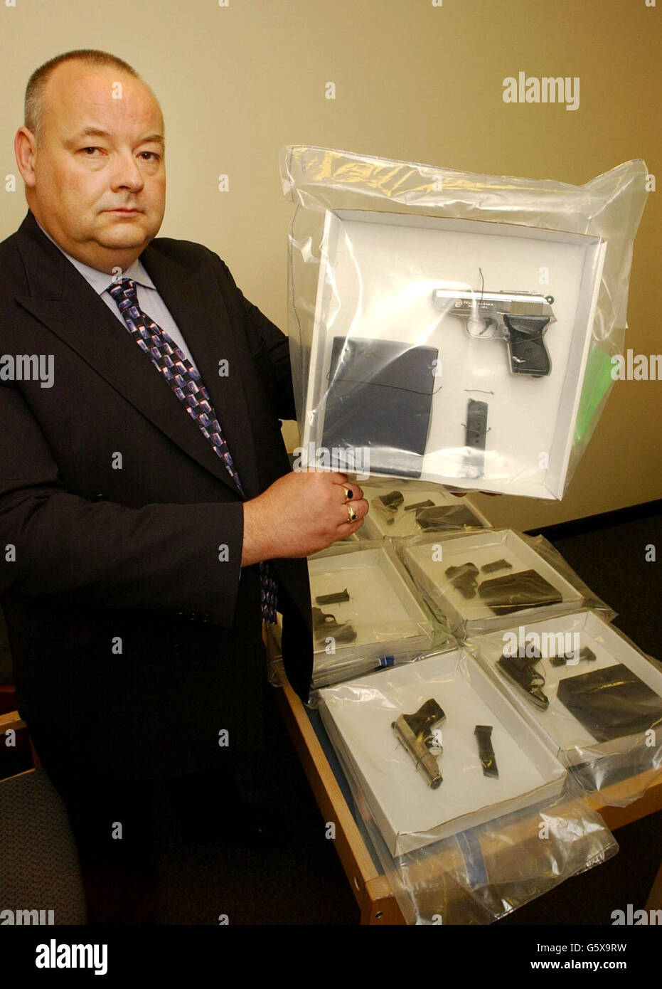 Detective Superintendent Barry Phillips Stock Photo - Alamy