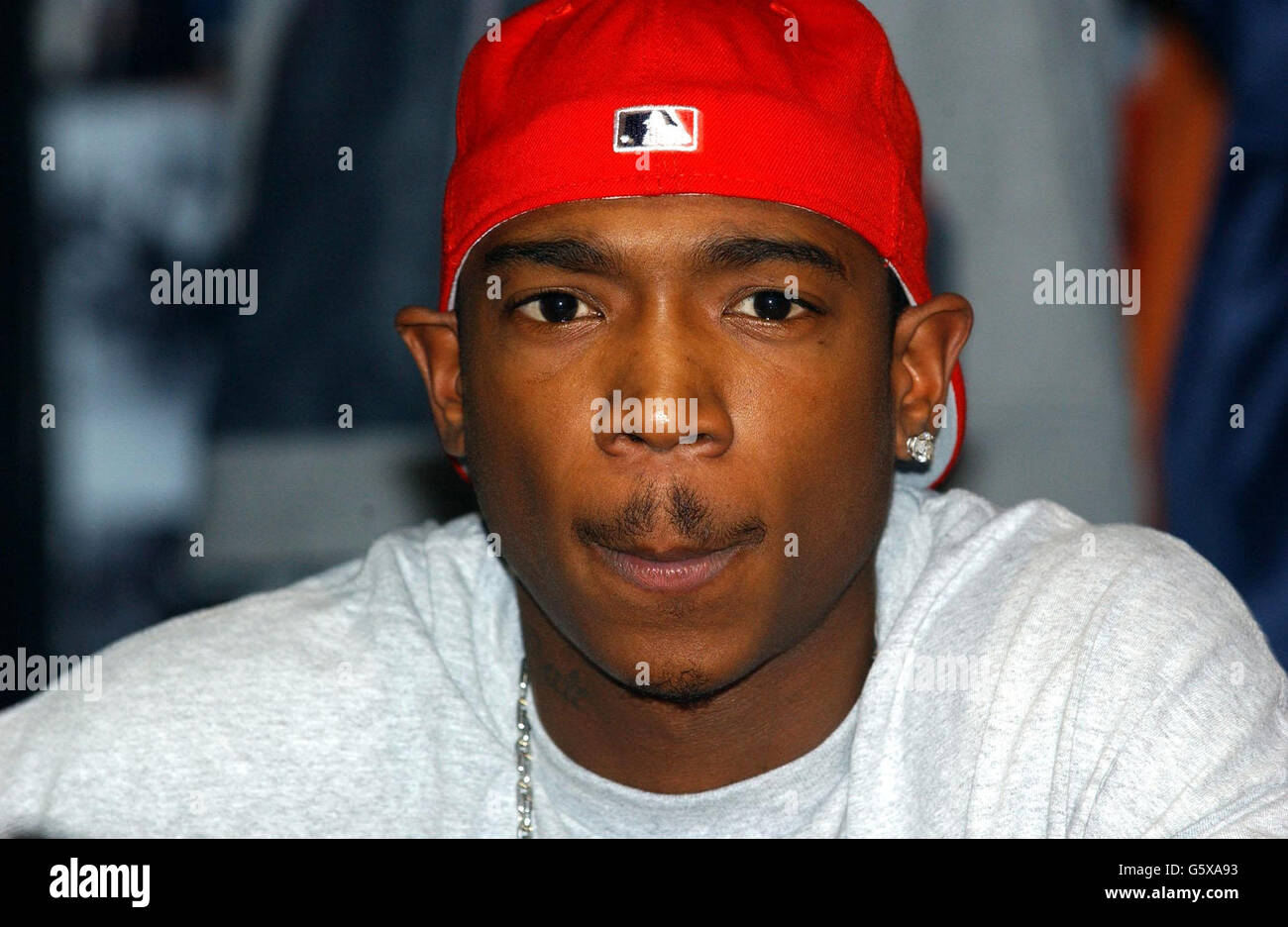 Rapper Ja Rule poses for the media during a photocall at the Virgin ...