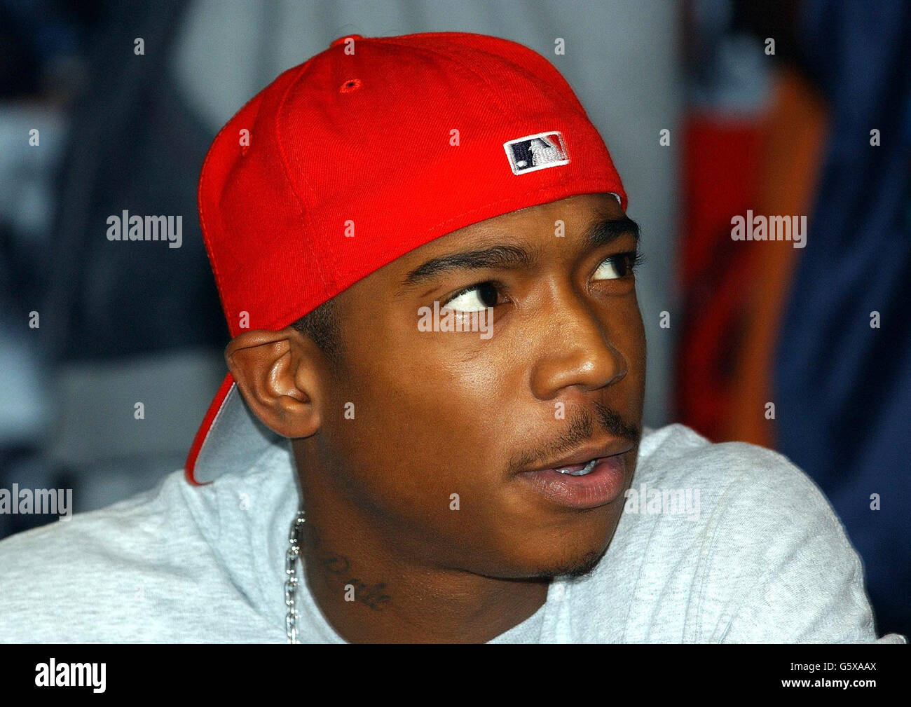 American rap star Ja Rule at Virgin Megastore Oxford Street, for a ...