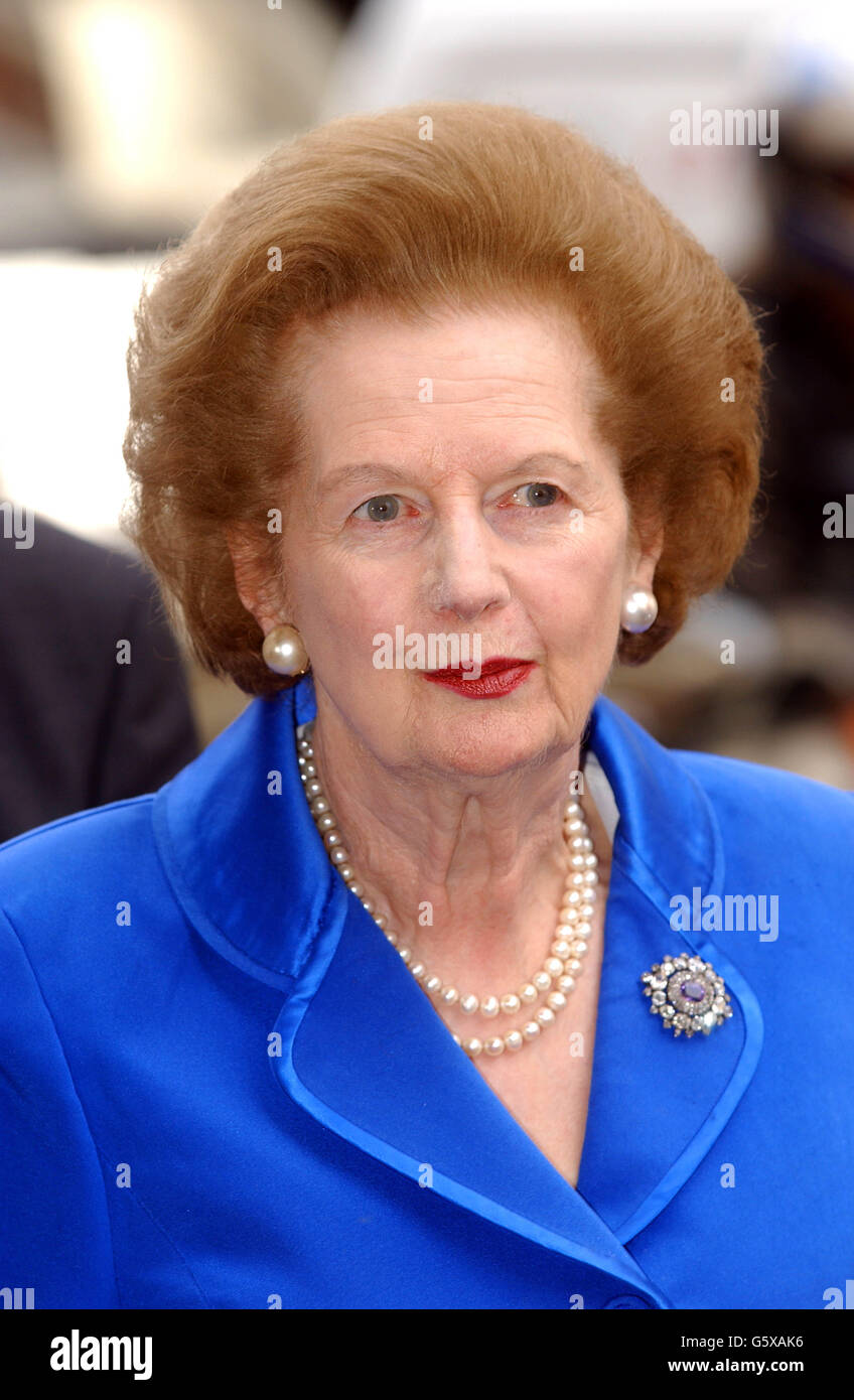 Margaret thatcher in china hi-res stock photography and images - Alamy