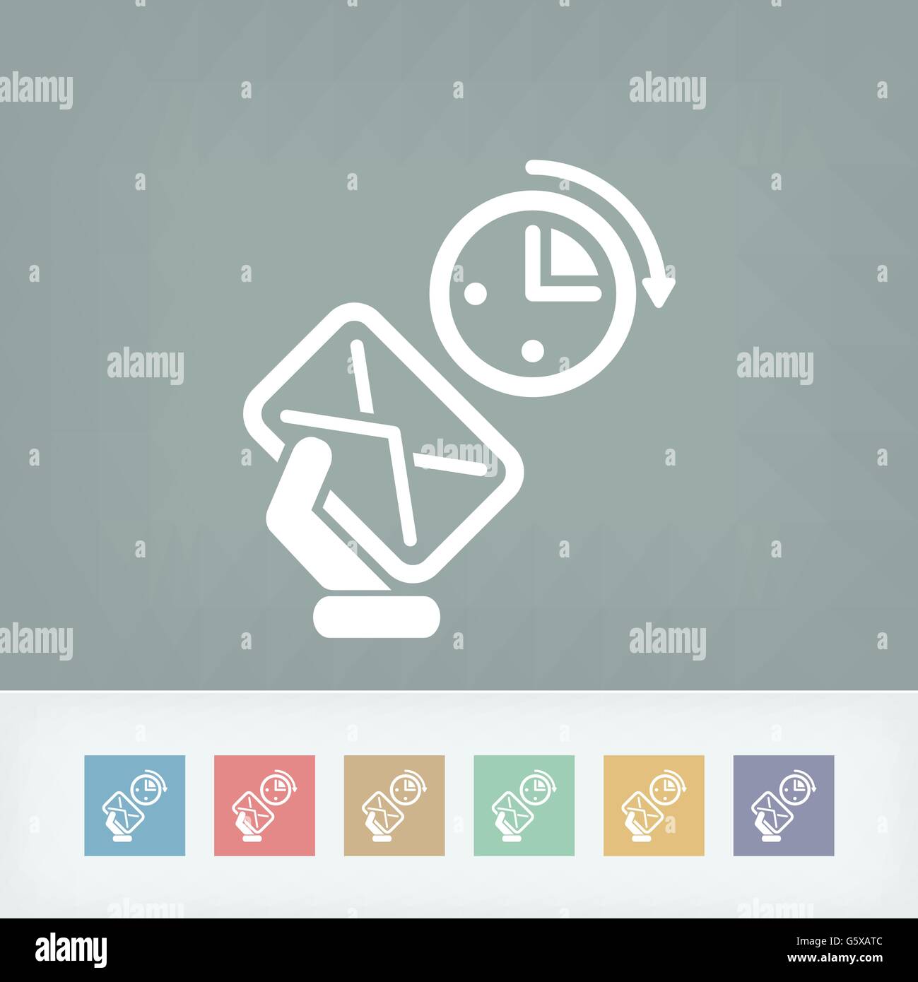 Slow mail delivery Stock Vector Images - Alamy