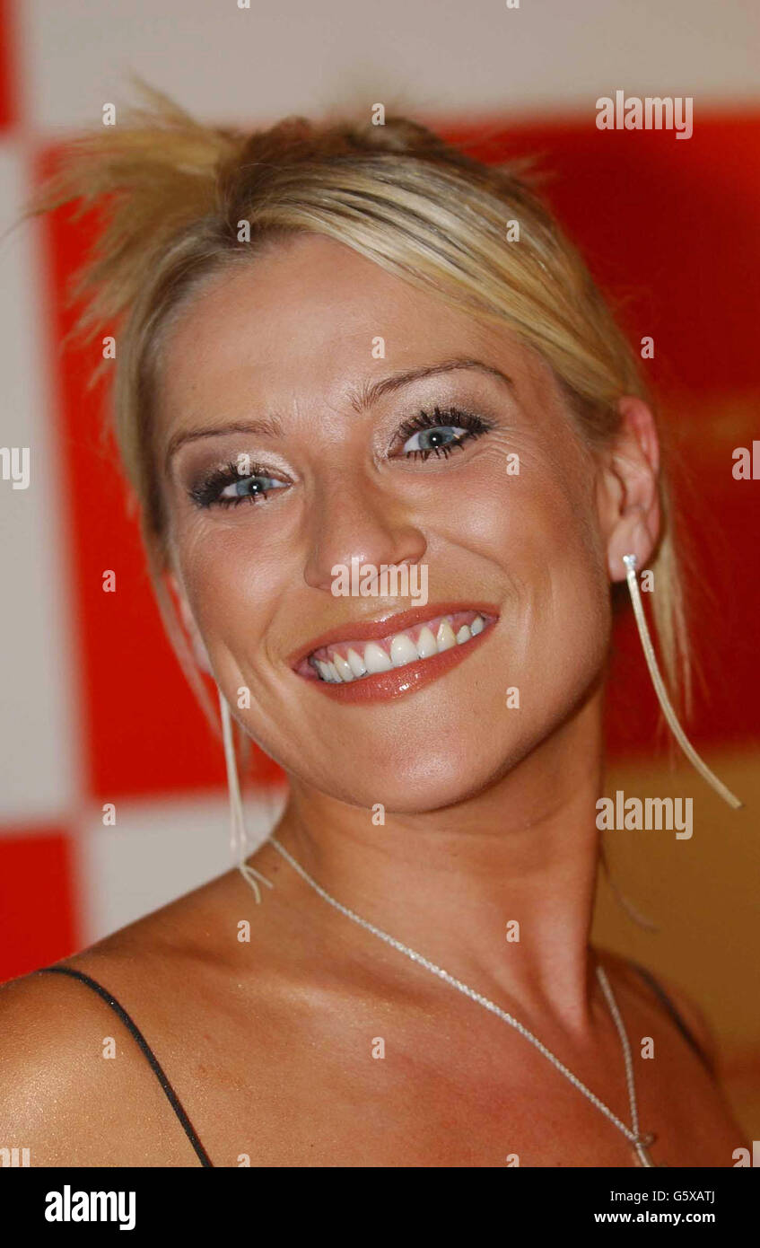 Footballers wives actress zoe lucker hi-res stock photography and ...