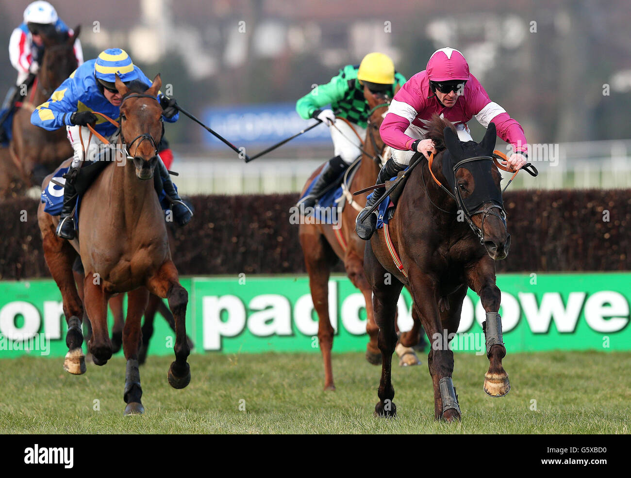 Winning jockey davy russell hi-res stock photography and images - Alamy