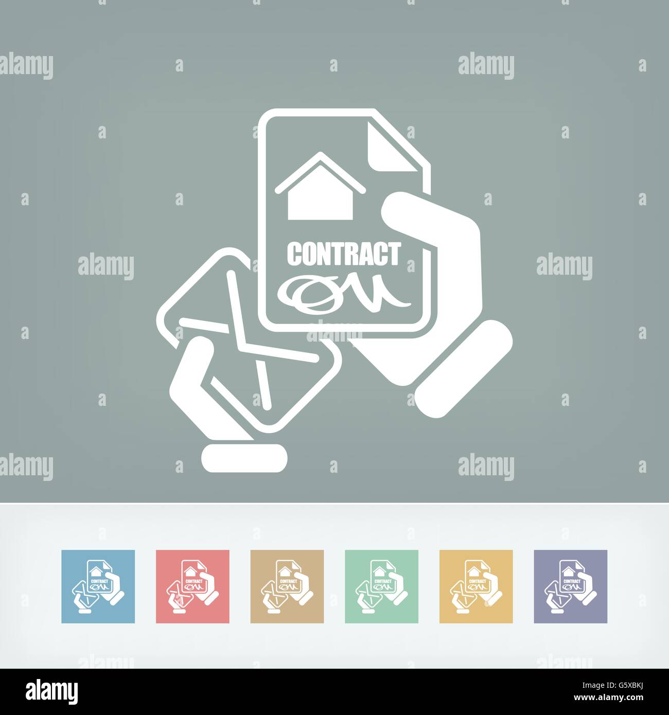Construction contract legal Stock Vector Images - Alamy