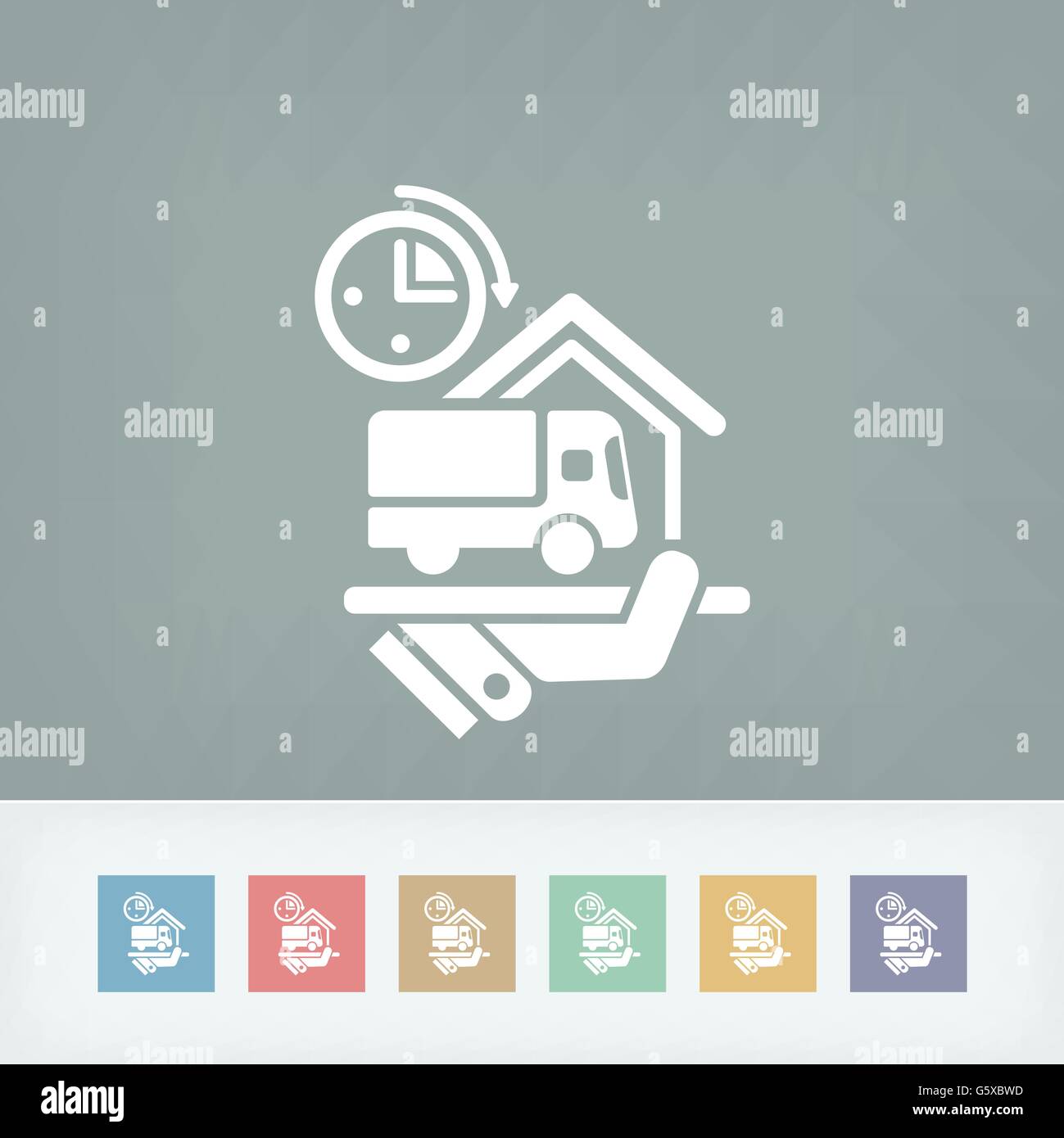 Slow delivery Stock Vector Images - Alamy