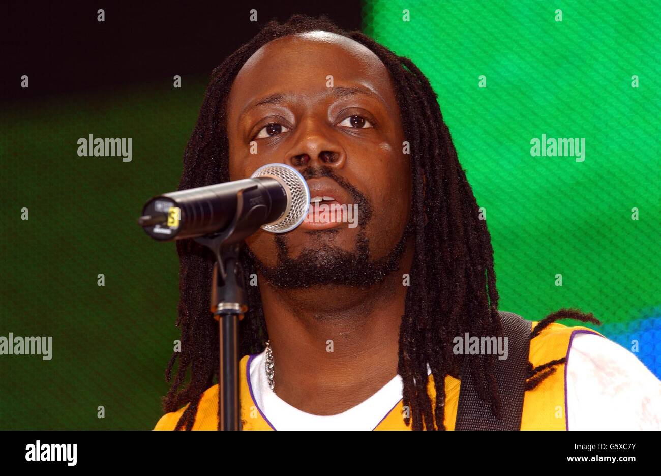 Wyclef party in park hi-res stock photography and images - Alamy