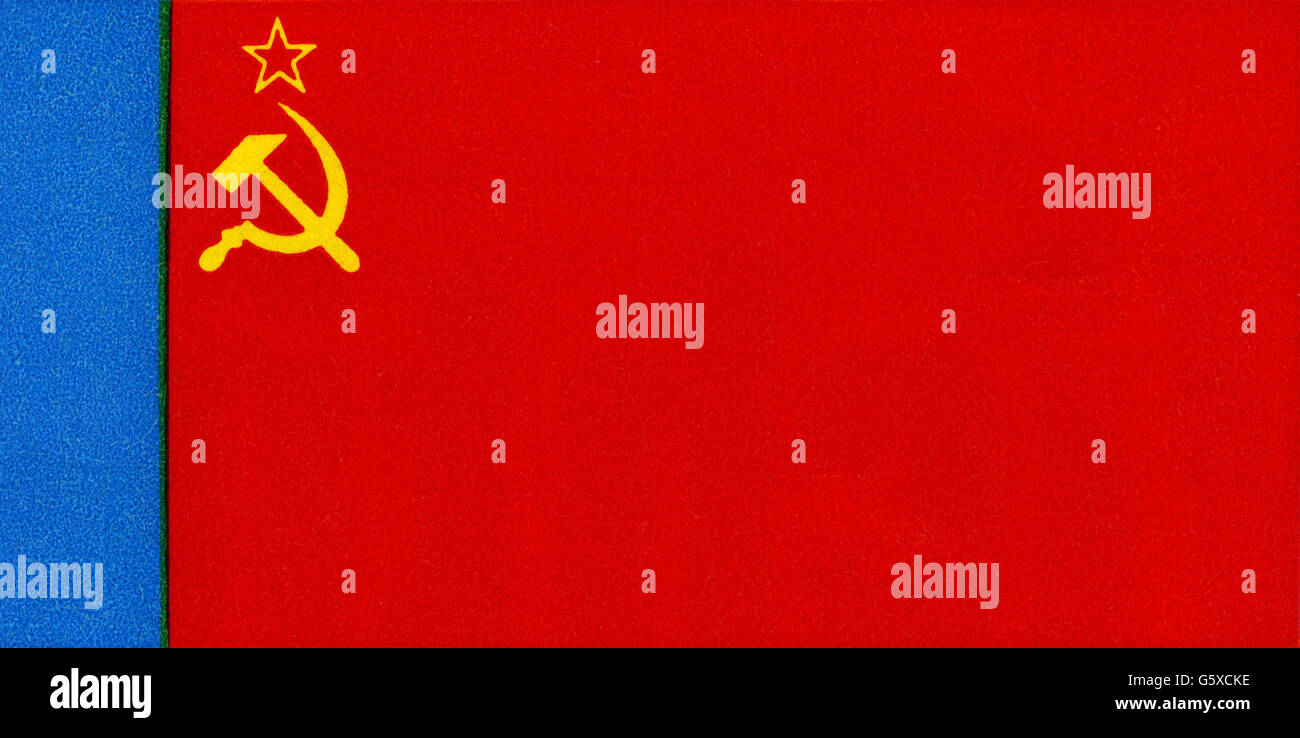 heraldry, flags, Russia, state flag of the Russian Soviet Federative ...