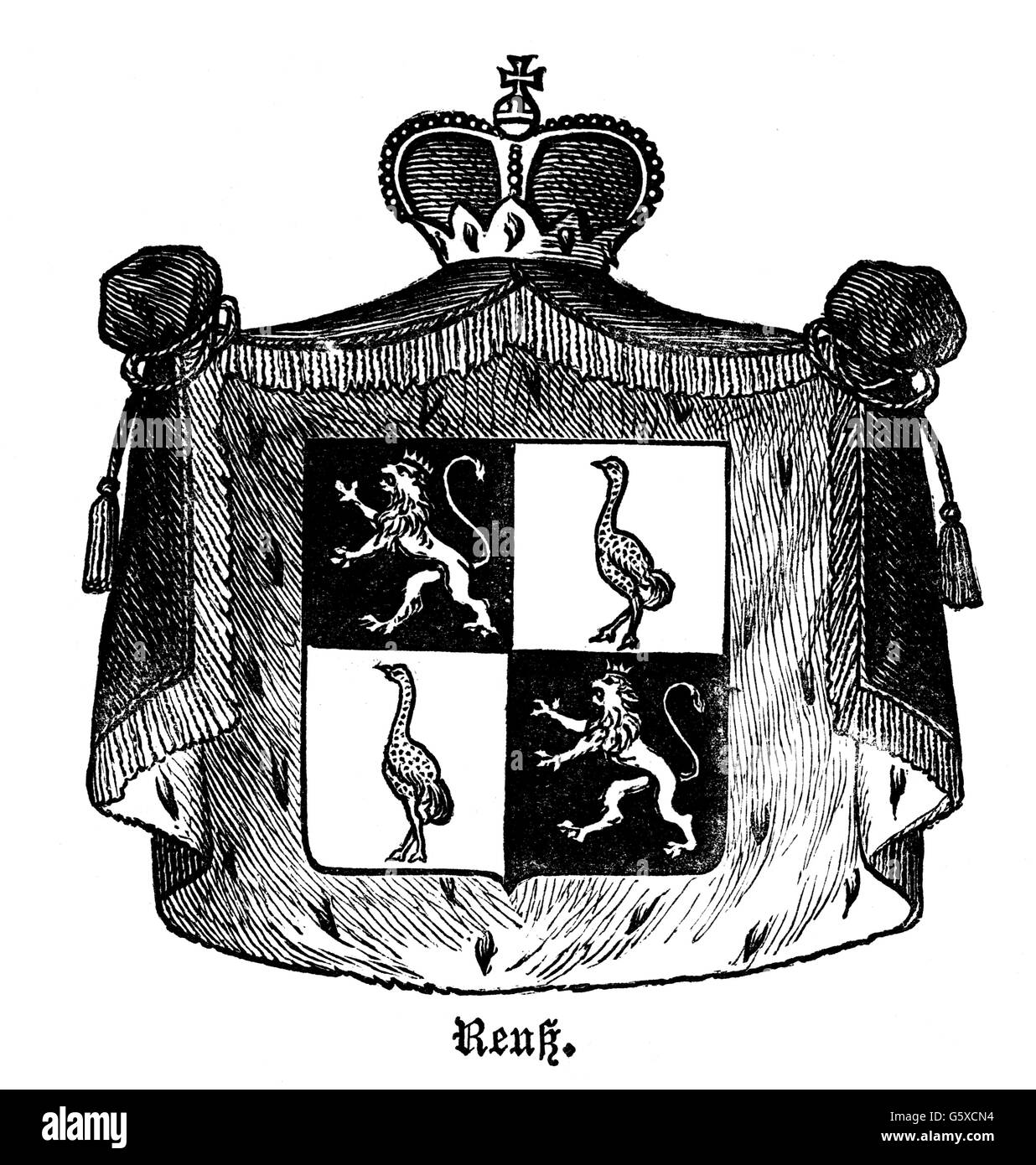 Coat of arms german empire 19th hi-res stock photography and images - Alamy