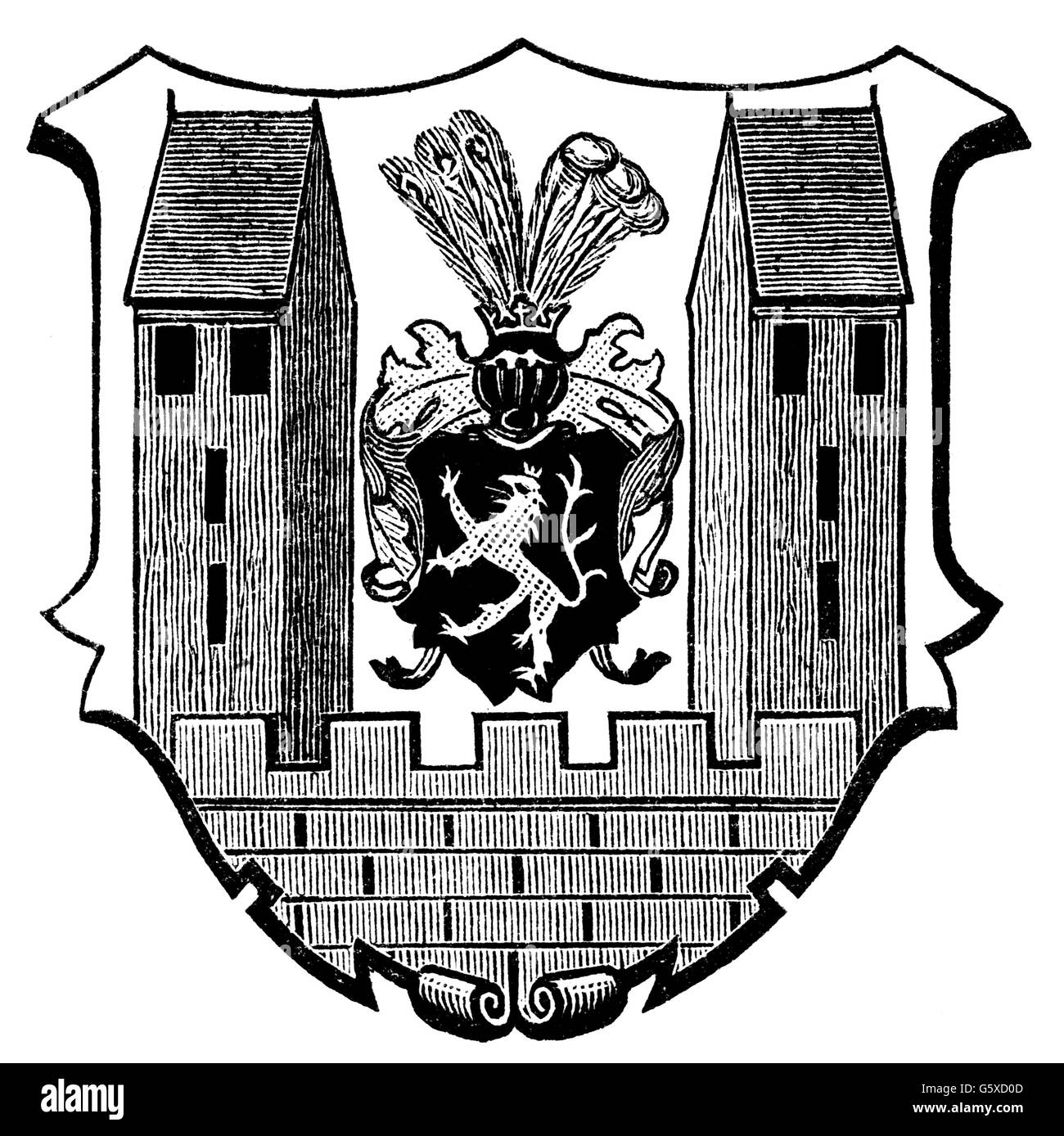 Coat of arms of the kingdom of saxony hi-res stock photography and ...