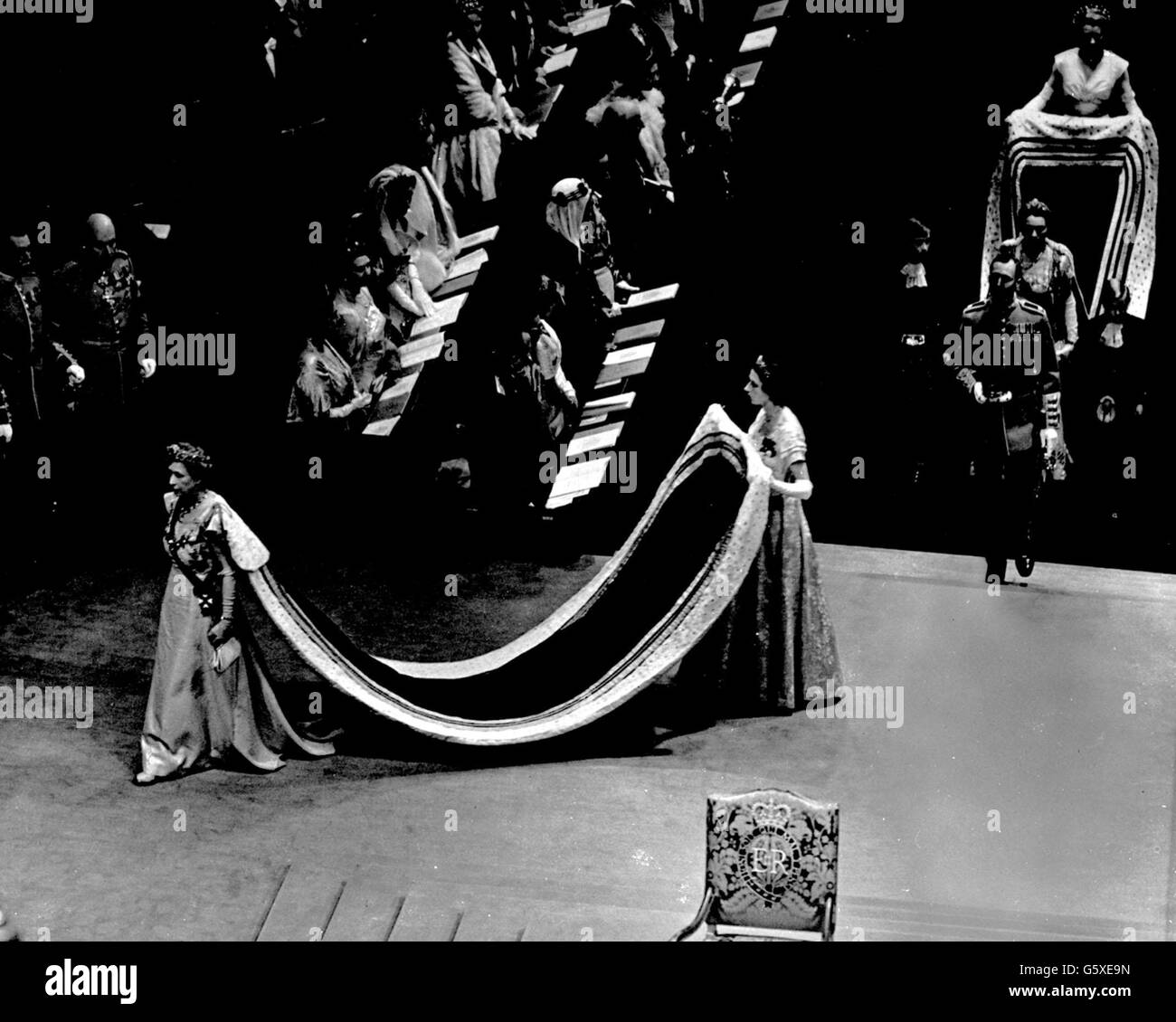 Royalty - Coronation of Queen Elizabeth II - London Stock Photo - Alamy