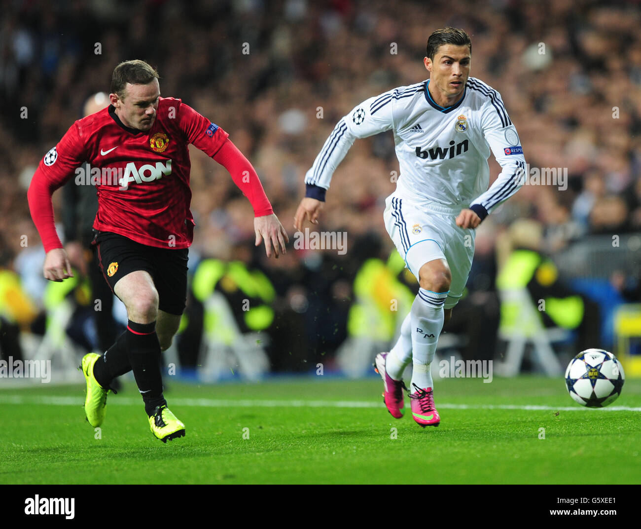Wayne Rooney And Cristiano Ronaldo