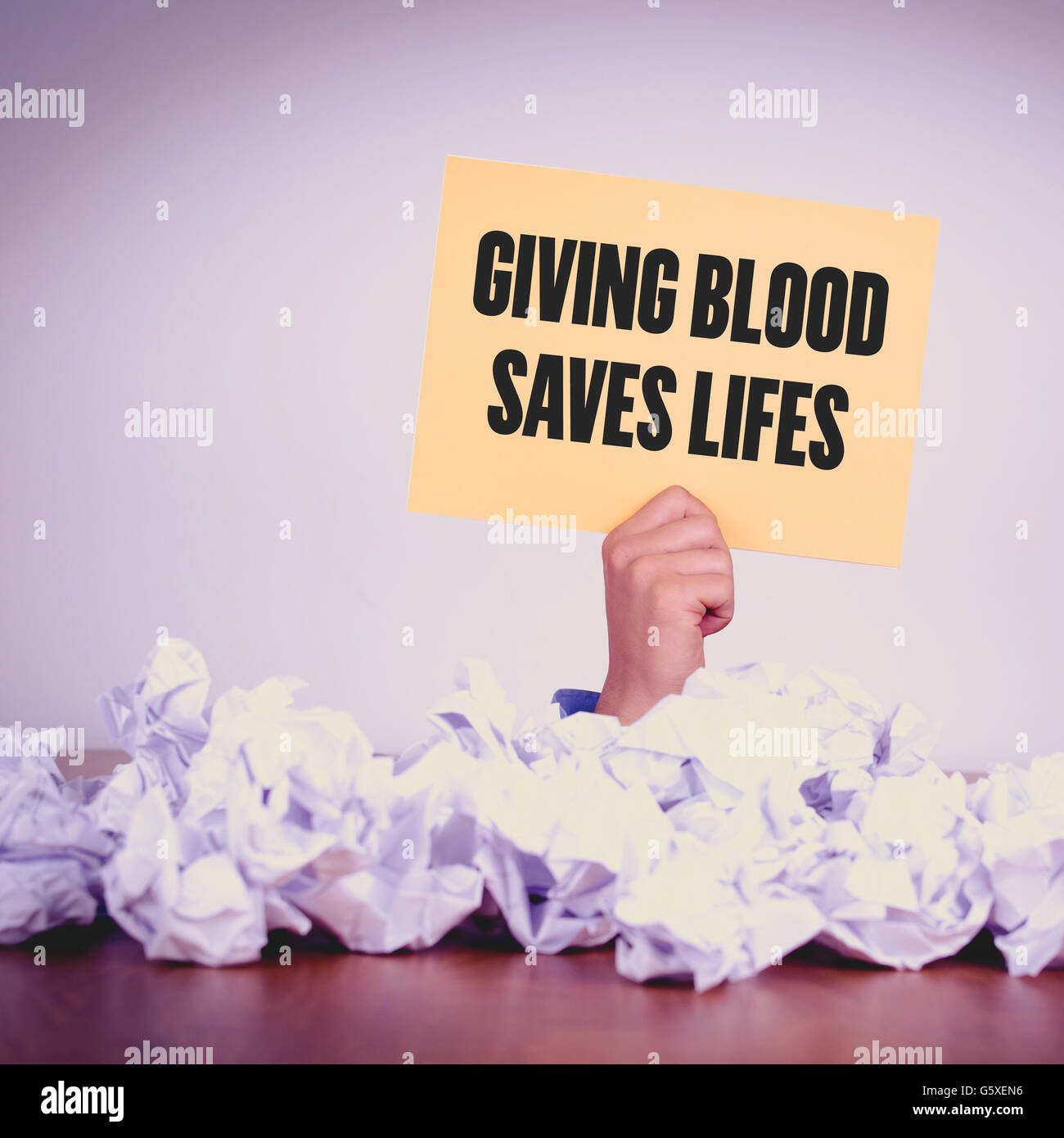 Blood paper hi-res stock photography and images - Alamy