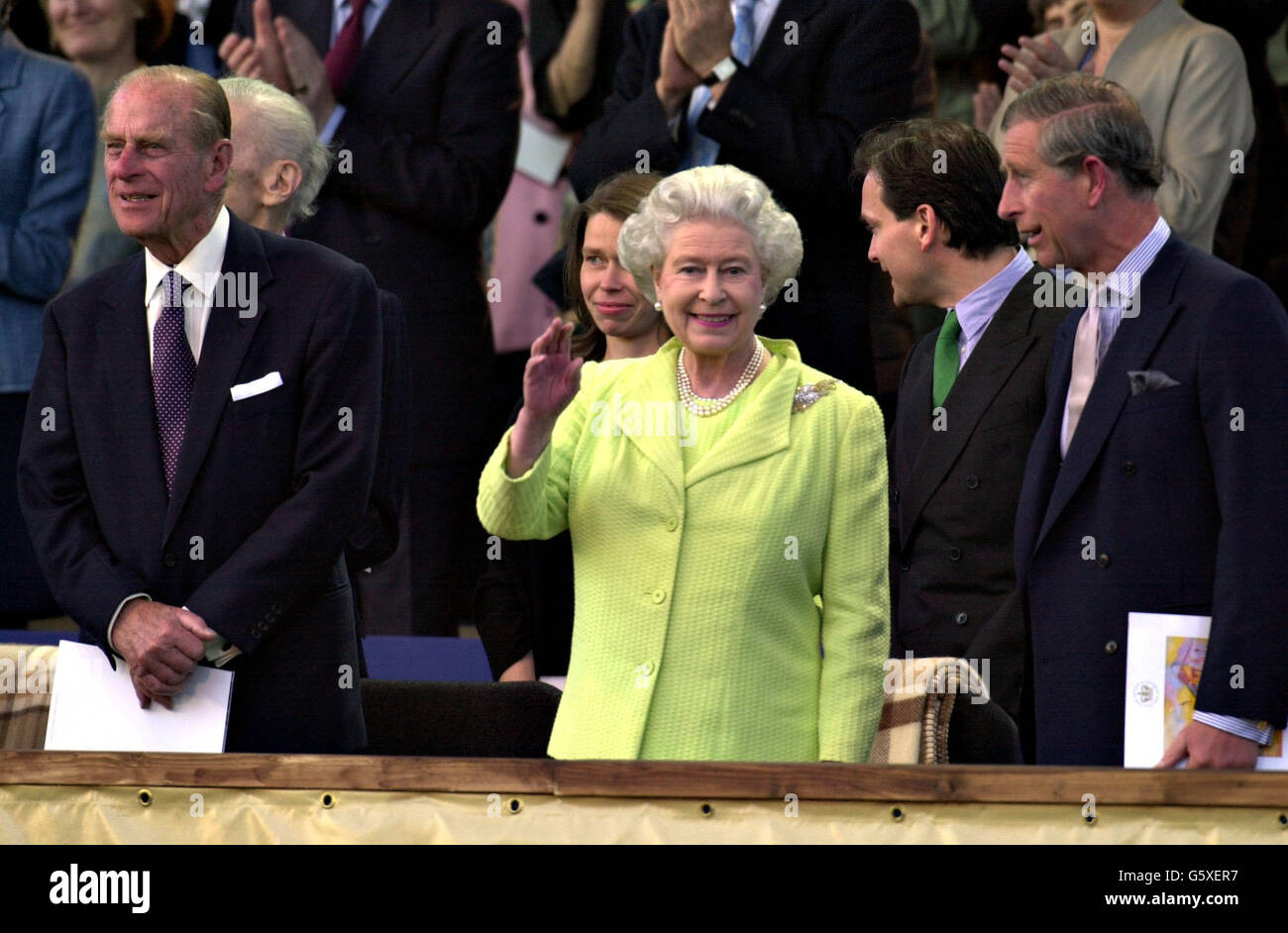 Royalty - Queen Elizabeth II Golden Jubilee Stock Photo - Alamy