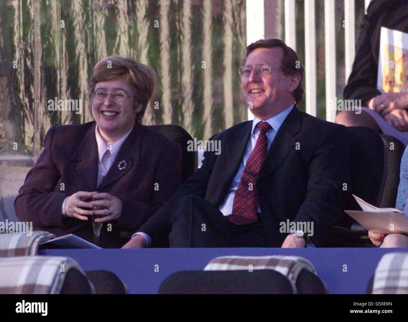 Northern Ireland First Minister and Ulster Unionist Party leader David ...