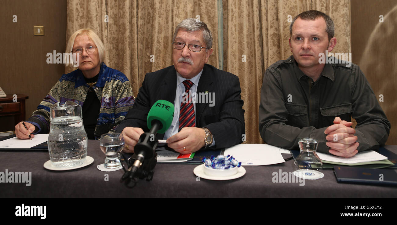 (left to right) Ann Wright, a former United States Army colonel and ...