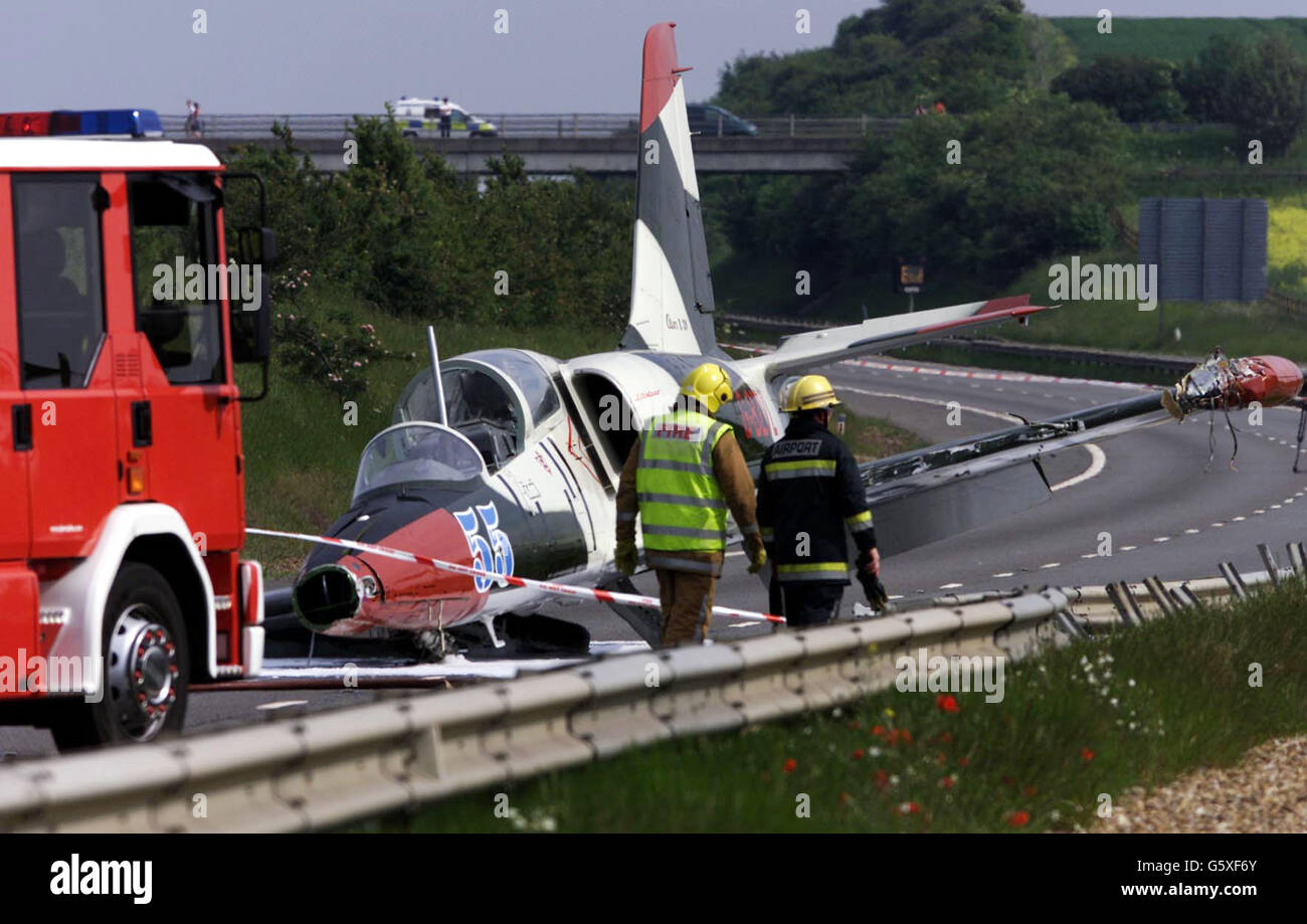 Air Crash scene Stock Photo - Alamy