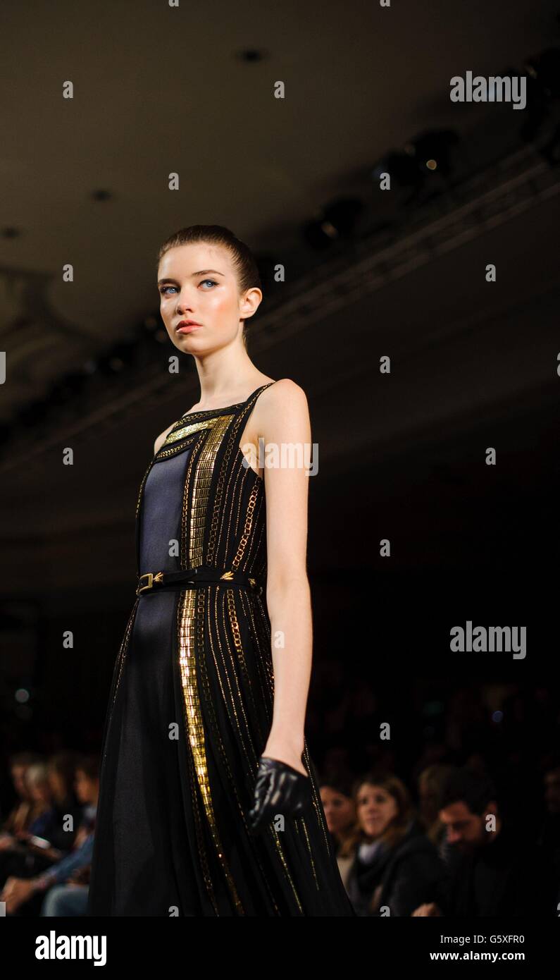 Consumer fashion modeling modelling runway model half length mid model ...