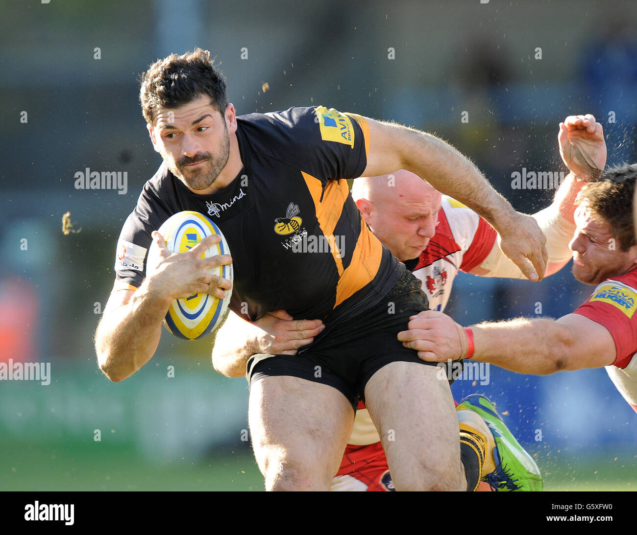 London wasps andrea masi hi-res stock photography and images - Alamy