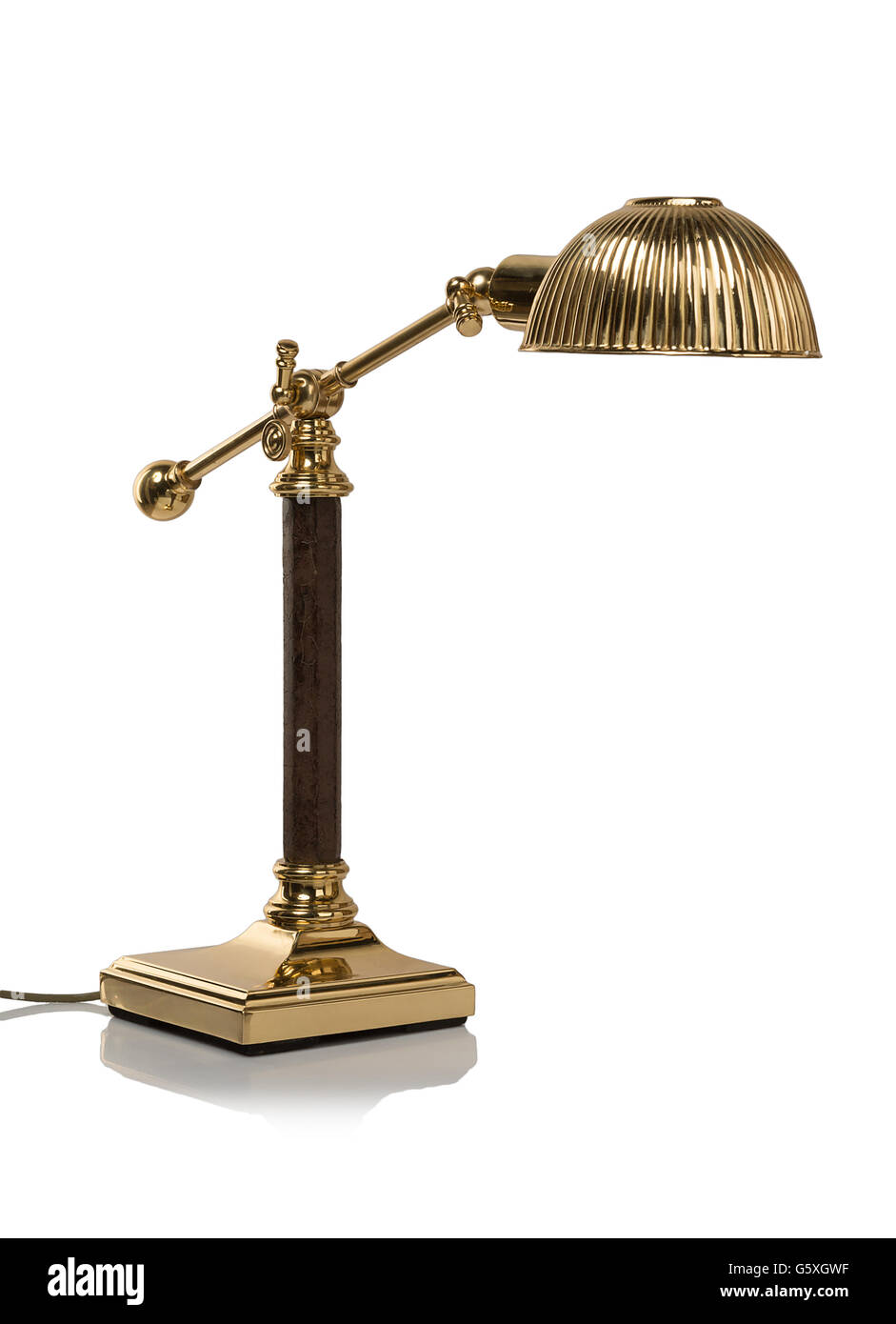 Modern luxury table lamp isolated on white background Stock Photo - Alamy