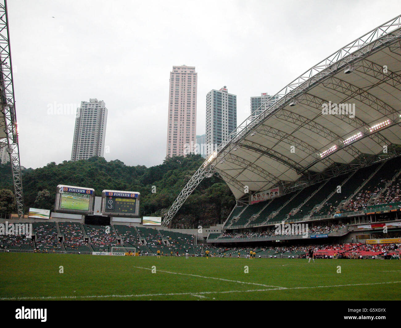 A general view of the hong kong stadium hi-res stock photography and ...