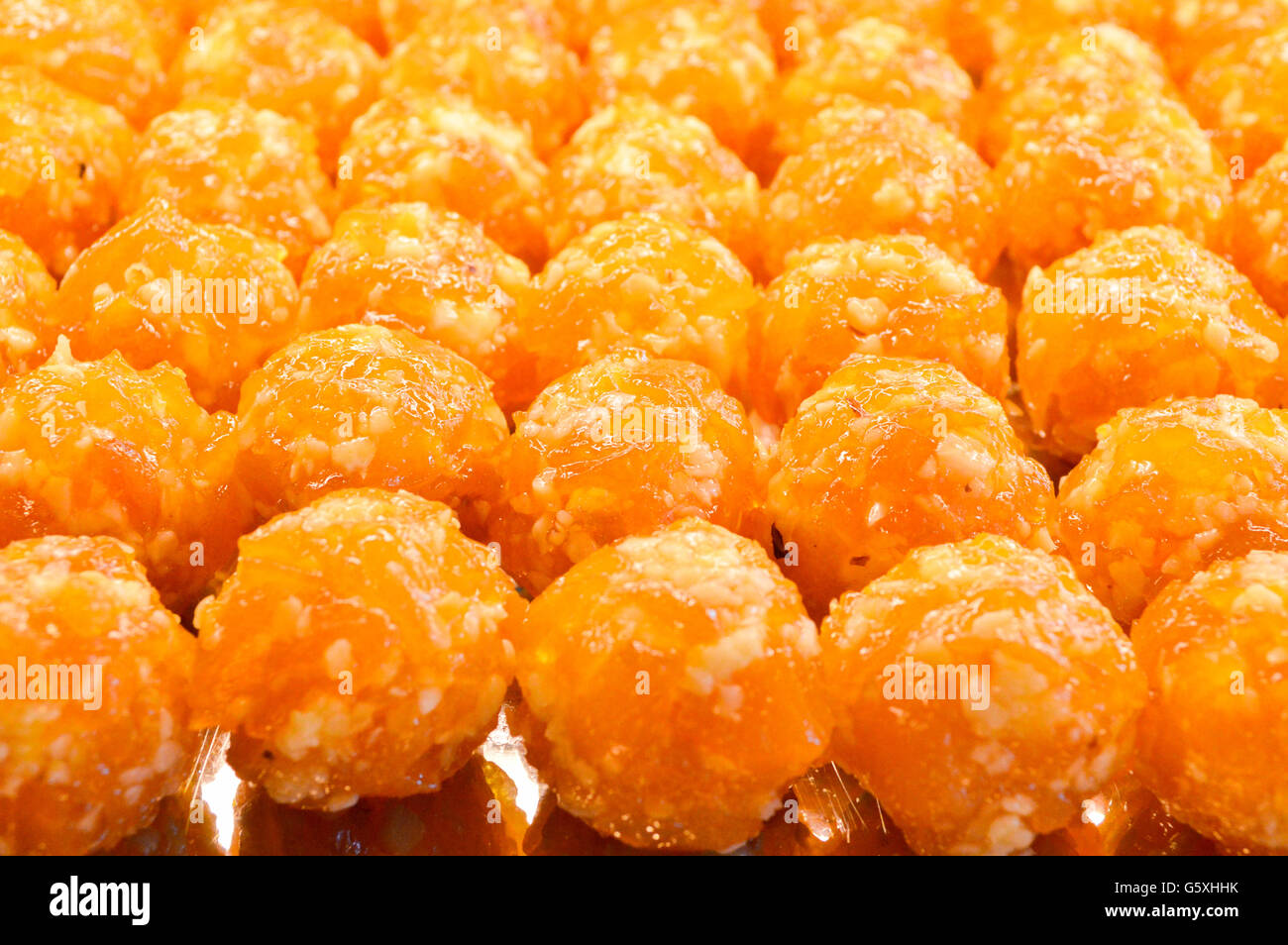 Apricot balls hi-res stock photography and images - Alamy