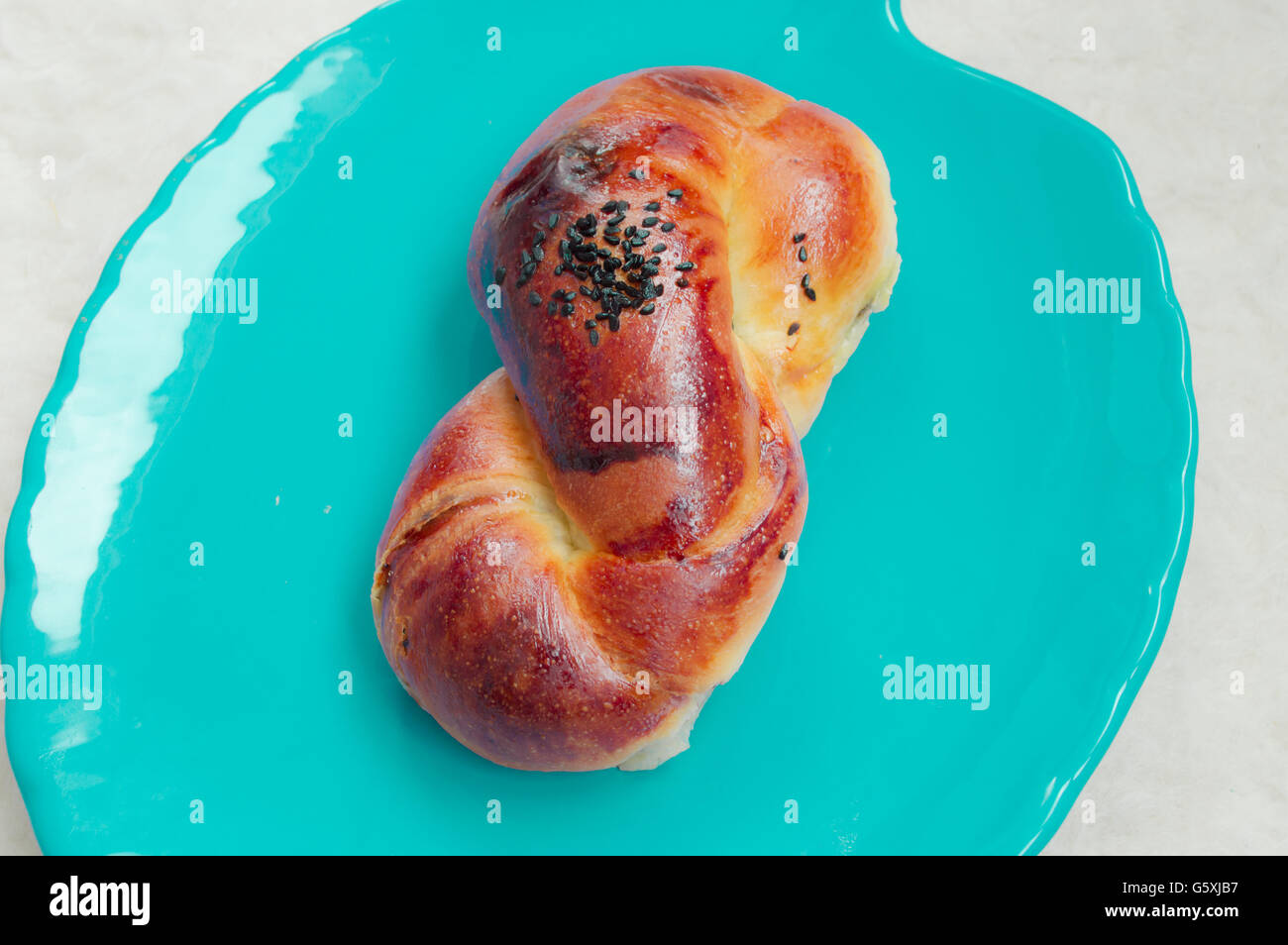 Traditional Turkish Pastry (Acma Stock Photo - Alamy