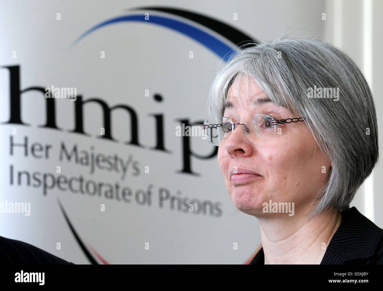 HM Young Offenders' Institution Polmont Governer Sue Brookes looks on ...