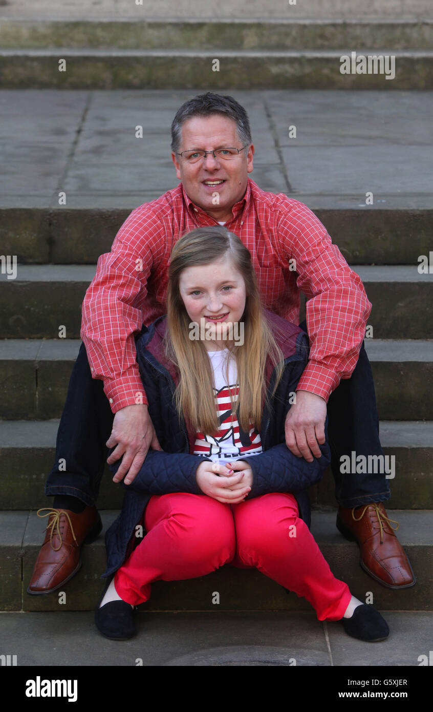 Delete Blood Cancer charity launch Stock Photo - Alamy