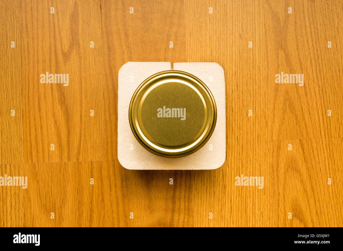 Top View of a Jar Lid Stock Photo - Alamy