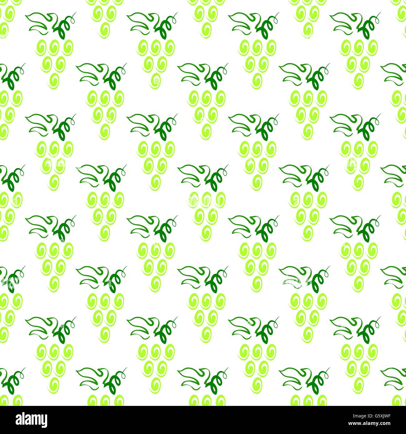 Grapes Seamless Pattern Stock Vector Image & Art - Alamy