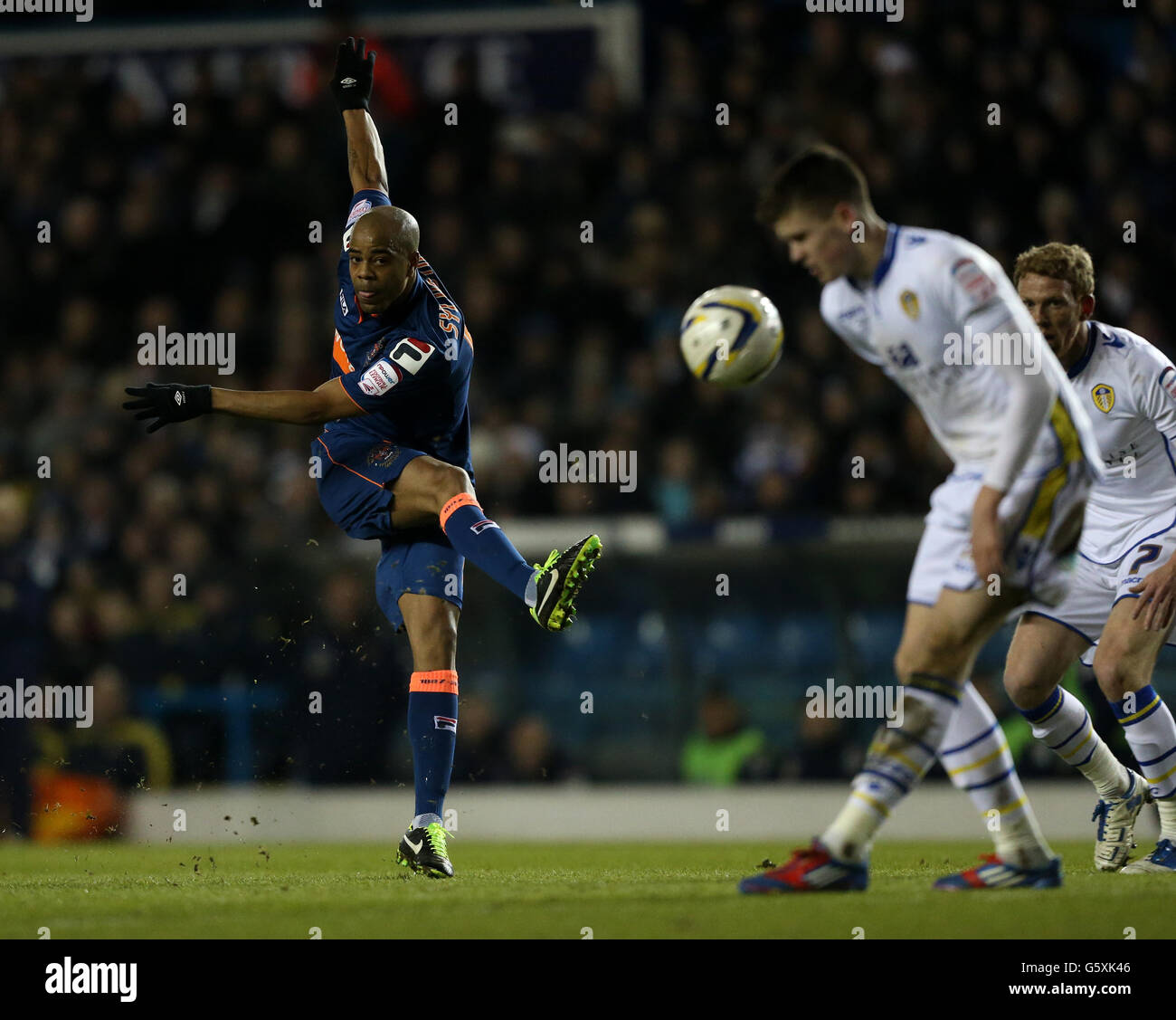 Soccer football league championship leeds united blackpool elland road ...