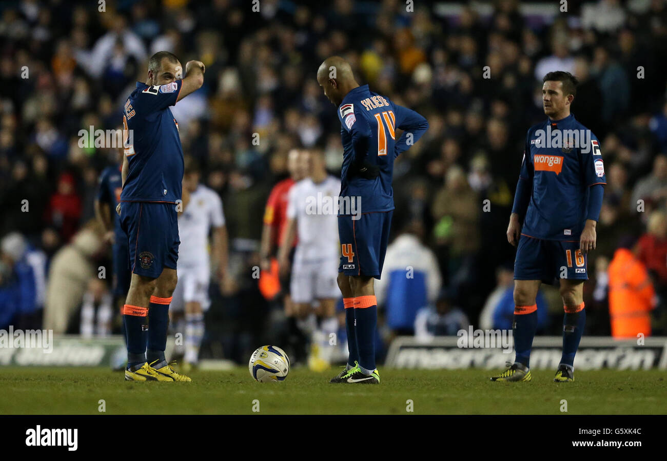 Soccer Football League Championship Leeds United Blackpool Elland Road ...