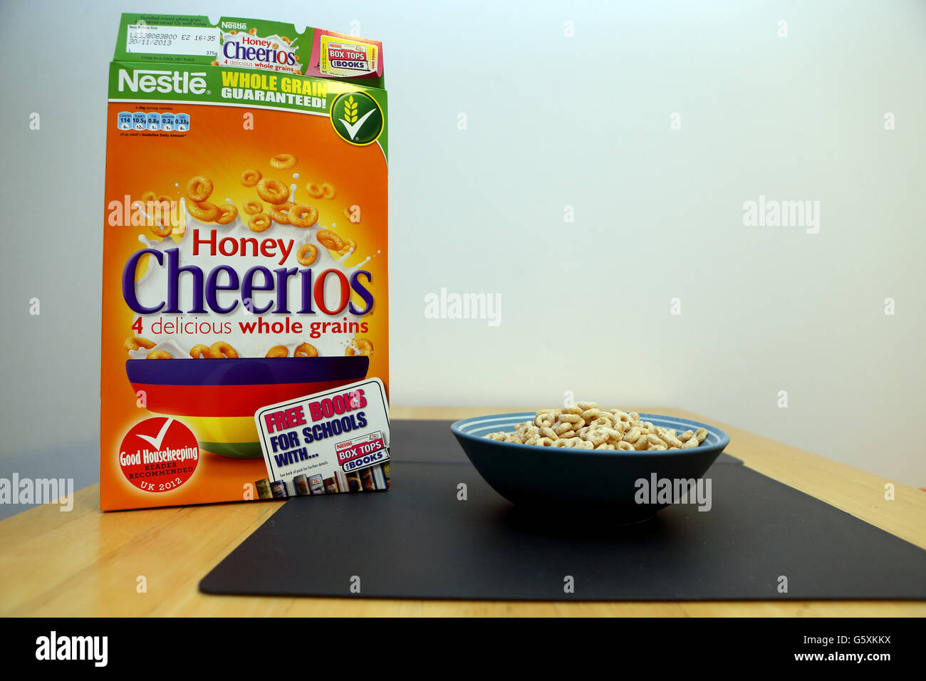 Nestle Stock. A General Picture of Nestle Honey Cheerios Stock Photo ...