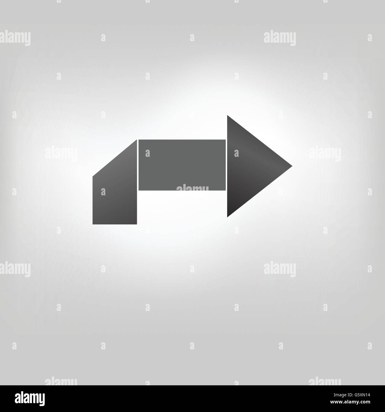 vector arrow illustration sign Stock Vector Image & Art - Alamy