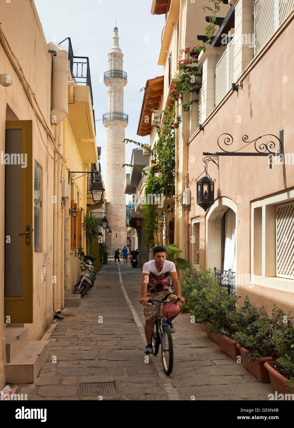 Rethymnon old town, Crete Stock Photo - Alamy