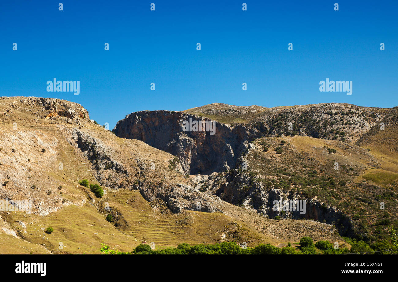 Crete countryside landscape hi-res stock photography and images - Alamy