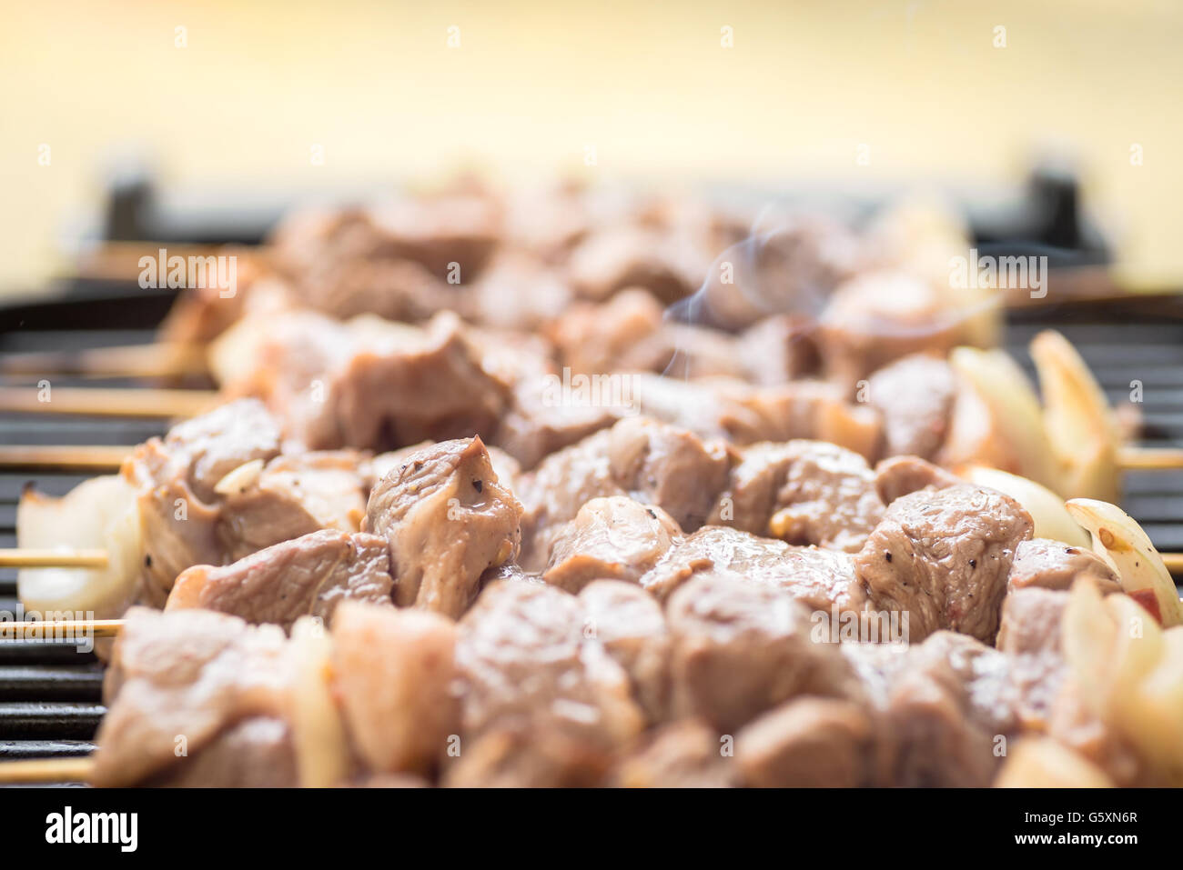 Home made bbq skewers hi-res stock photography and images - Alamy