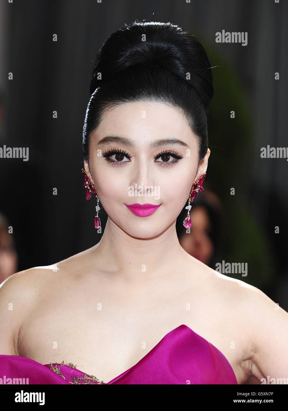 Fan Bingbing arriving for the 85th Academy Awards at the Dolby Theatre ...