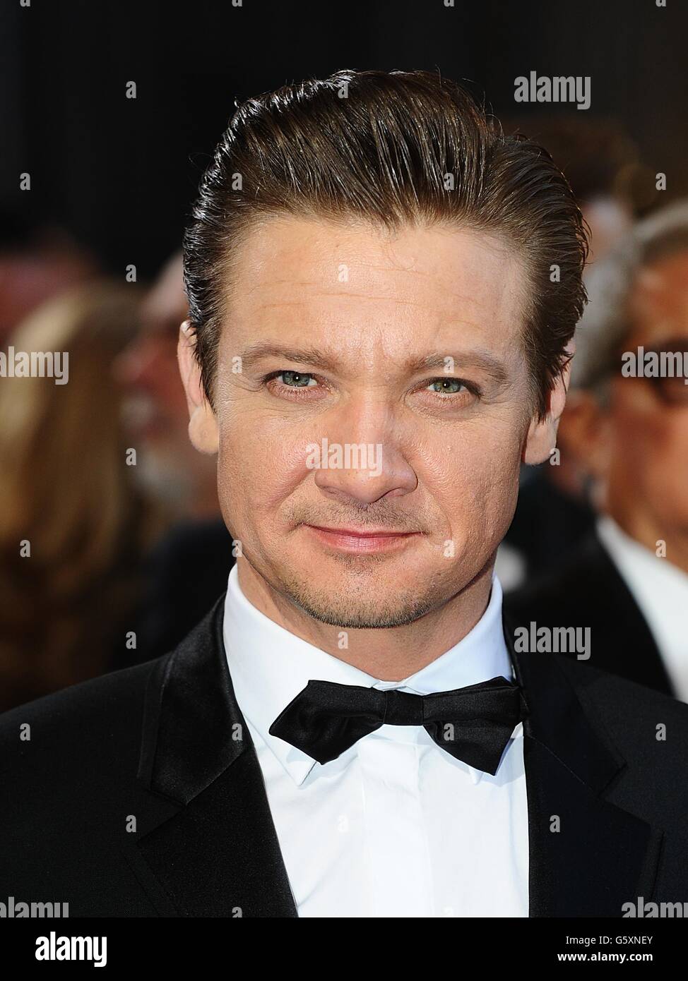 Jeremy Renner arriving for the 85th Academy Awards at the Dolby Theatre ...