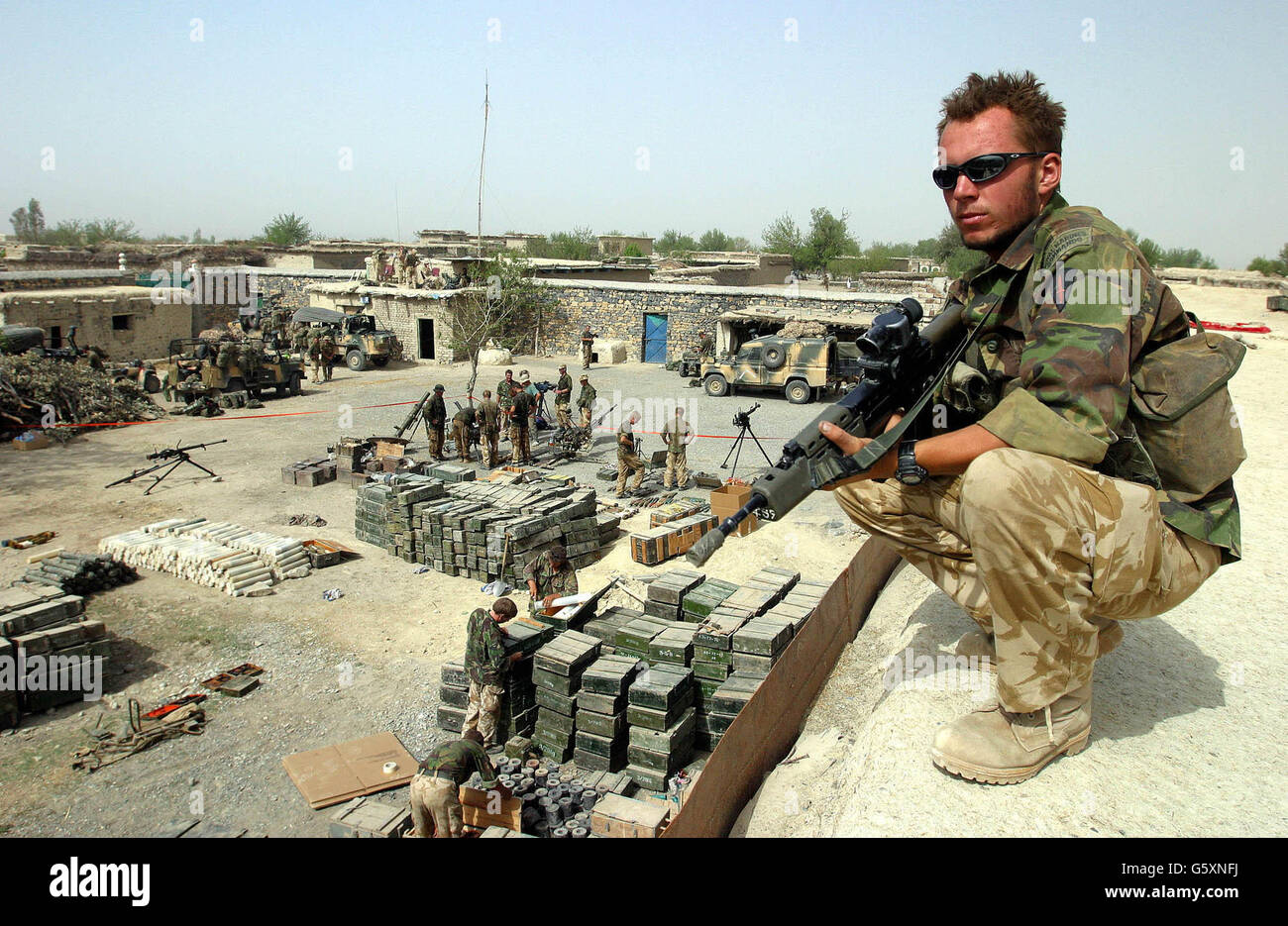 Afghanistan weapons found Stock Photo - Alamy