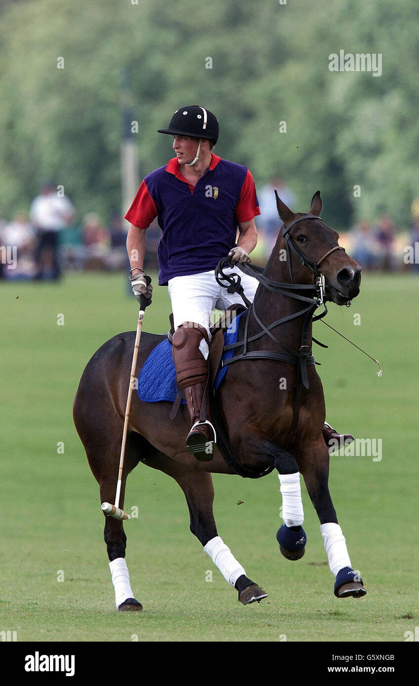 Royal Polo at the Beaufort Polo Club Stock Photo - Alamy