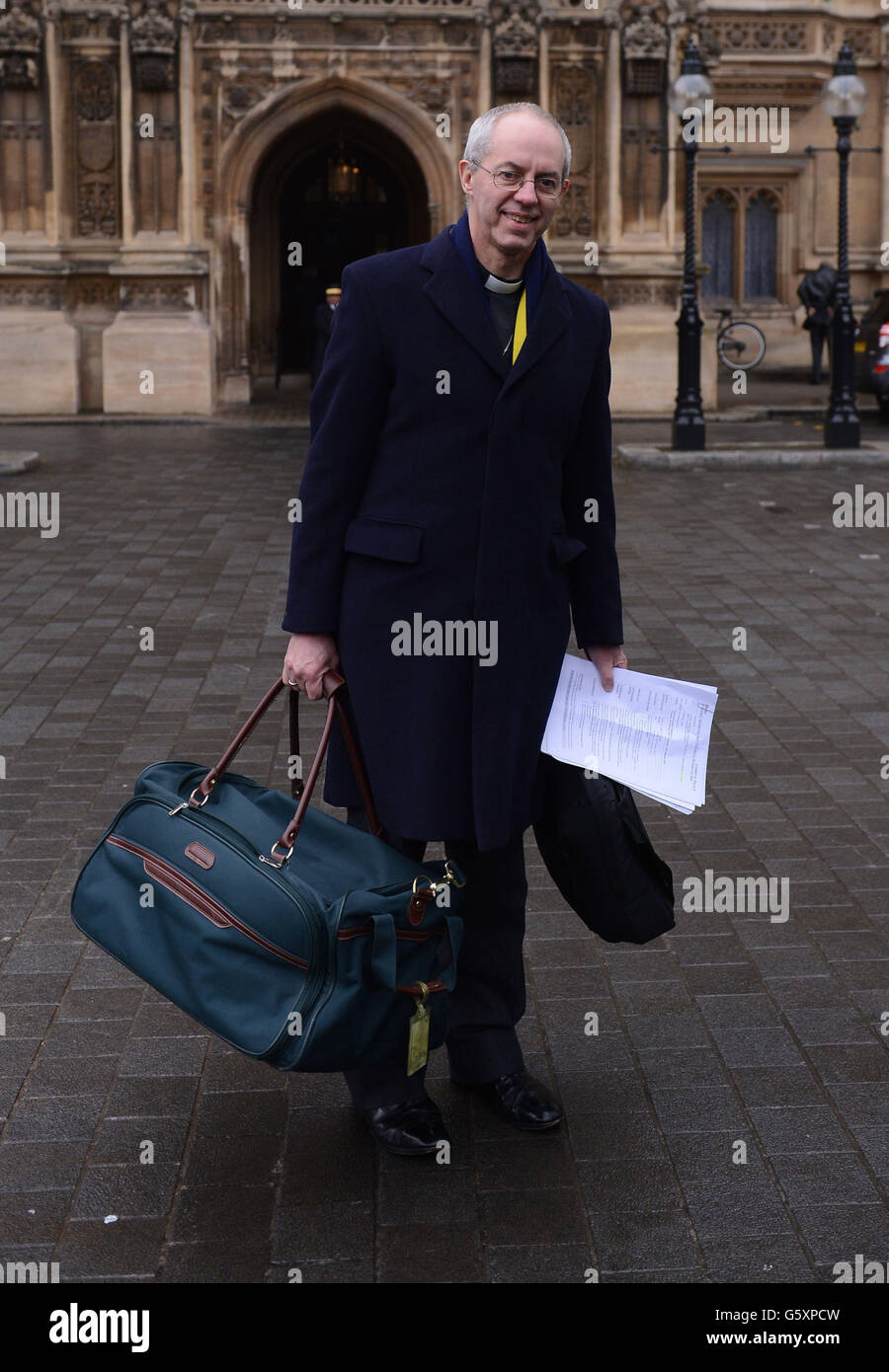 Archbishop takes House of Lords seat Stock Photo - Alamy