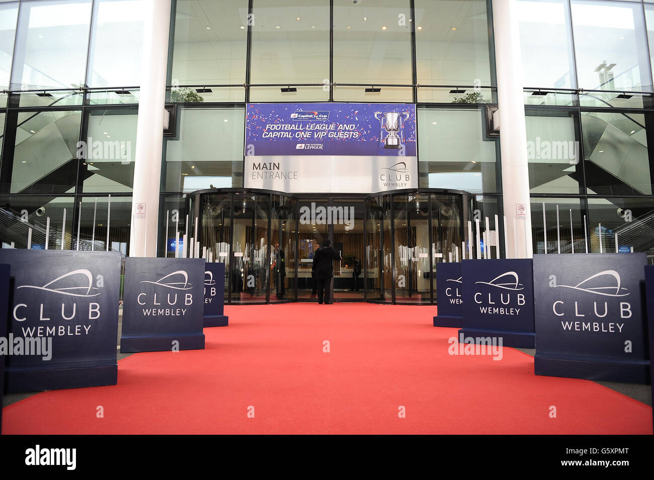 Club wembley entrance wembley stadium hi-res stock photography and ...