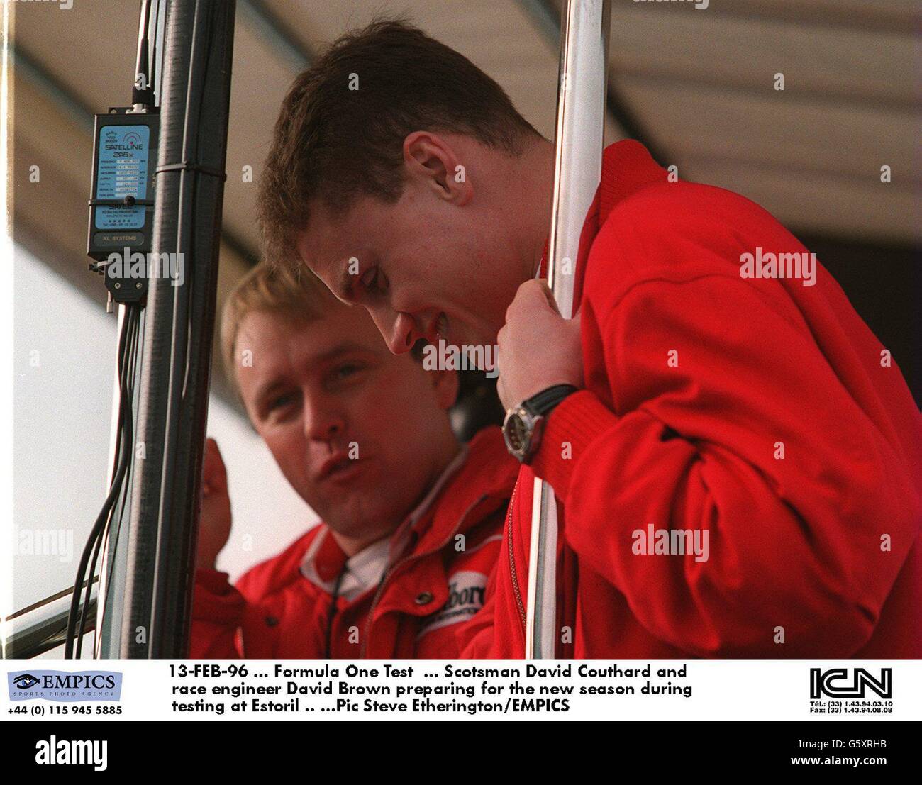 Formula One Testing Stock Photo - Alamy