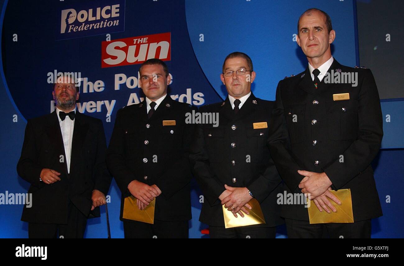Police Bravery Awards - Blunkett Stock Photo - Alamy