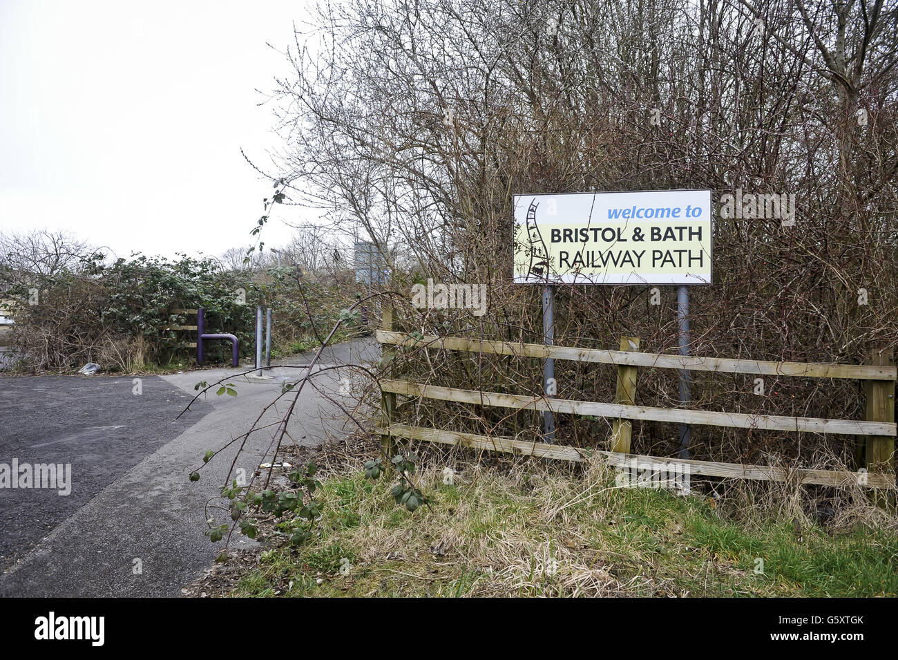 Bristol & Bath Railway Path Stock Photo - Alamy