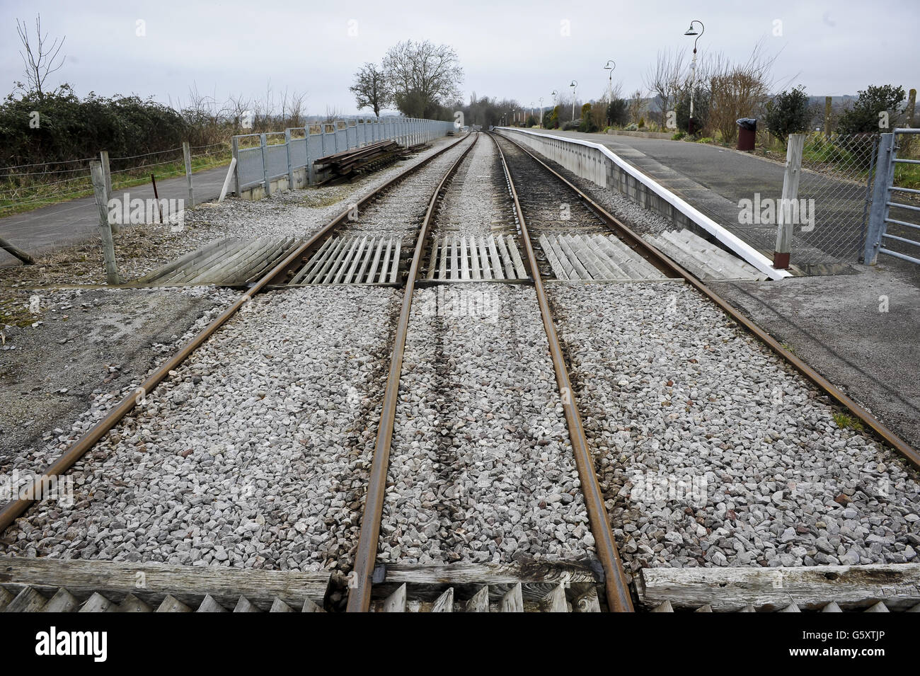General view of bitton station on the avon valley railway hi-res stock ...