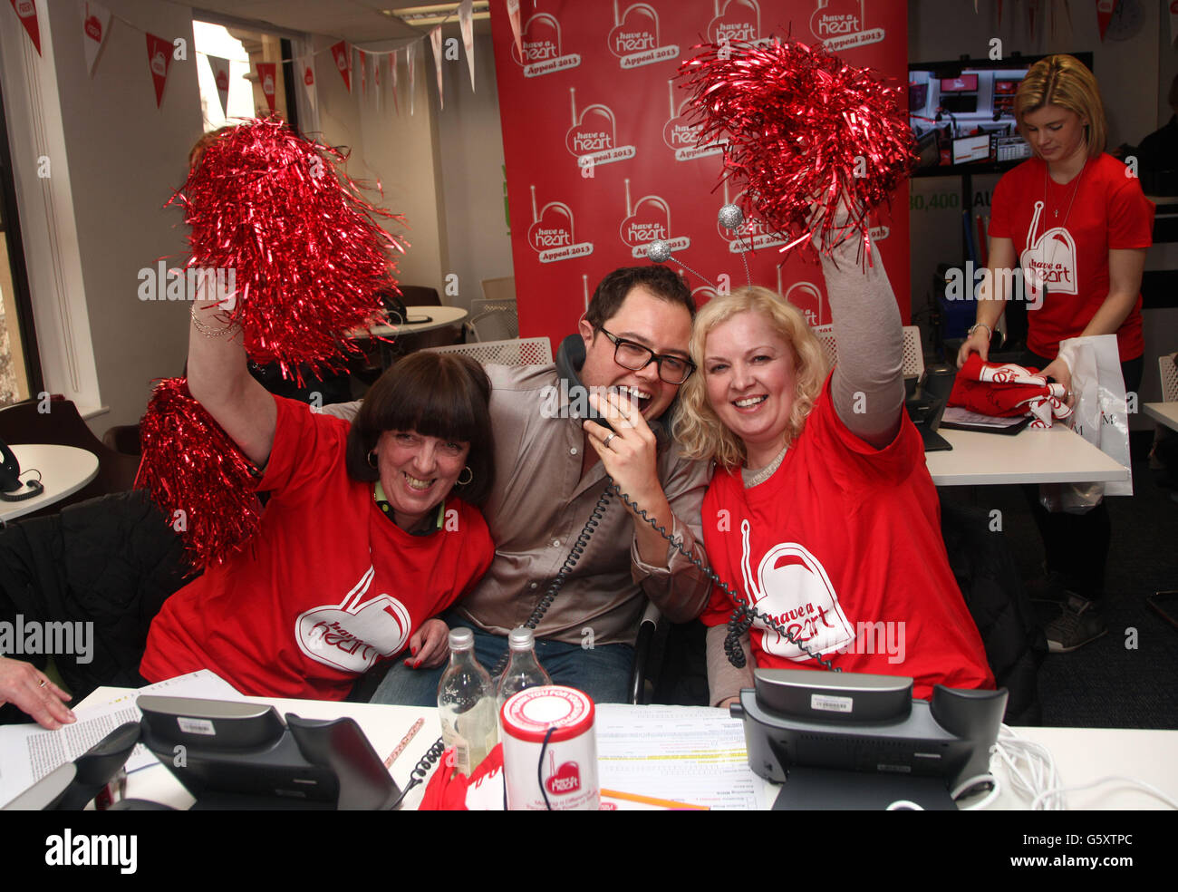 Heart FM's Have a Heart Appeal 2013 Stock Photo - Alamy