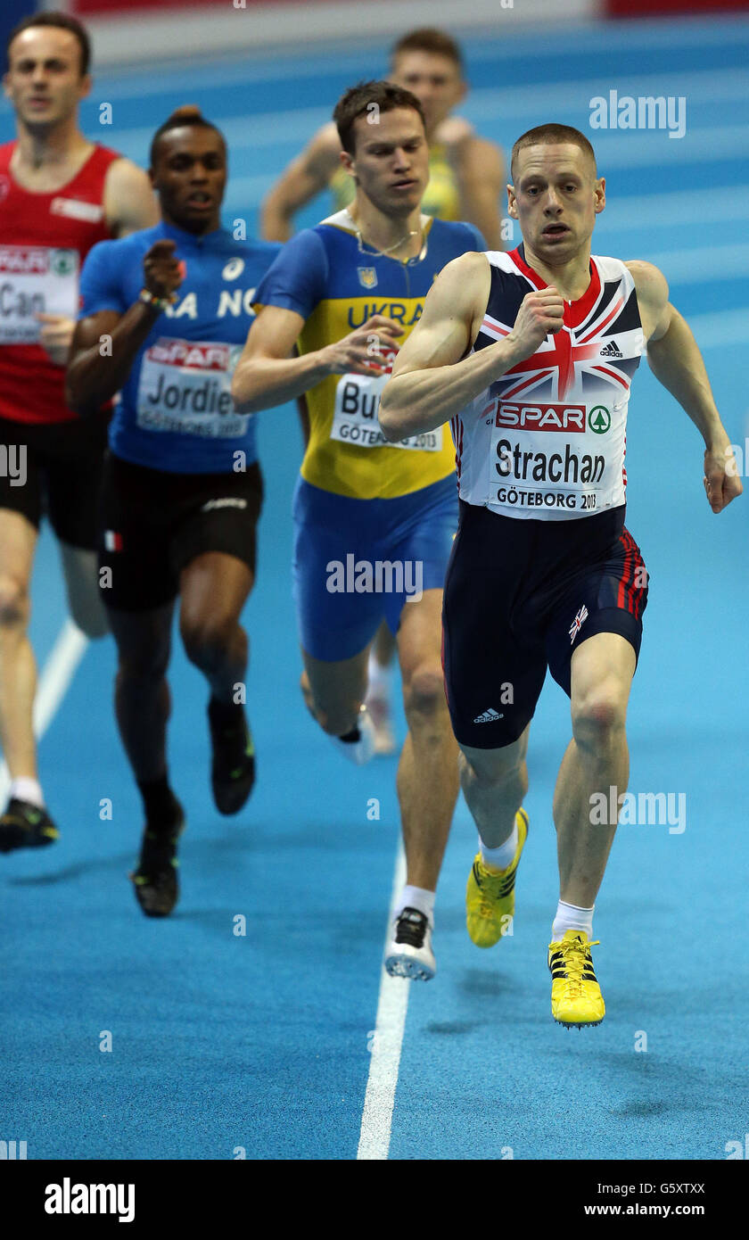 Great Britain's Richard Strachan competes in the men's 400metre, first ...